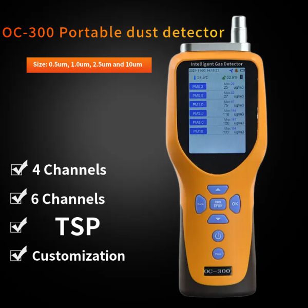 OC-300 Portable Laser particle counter with optical sensor – Oceanus ...